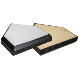 Champro Professional Bury-All Wood Bottom Home Plate - Anthem Sports