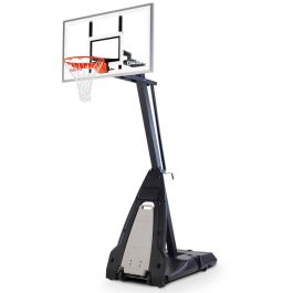Spalding The Beast 54" Glass Portable Basketball Hoop - Anthem Sports