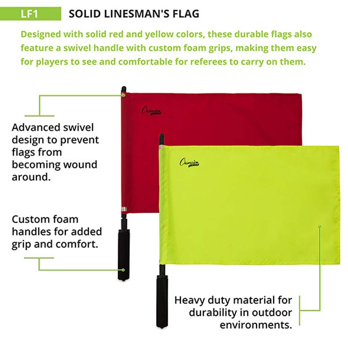 Soccer Linesman Flags, LF1 - A11-715 | Anthem Sports